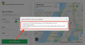 Create Embed Google Maps for Your Website 100% Free...